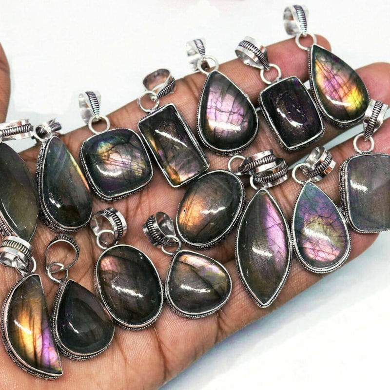 Labradorite Jewelry - Etsy