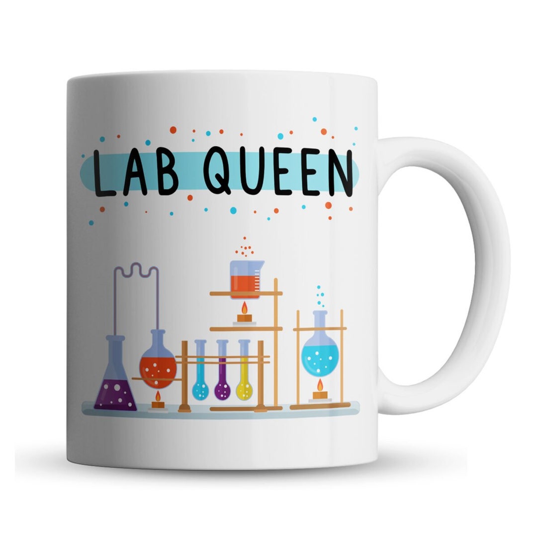 Lab Queen - Laboratory Technician, Chemistry Gift Mug - Etsy UK