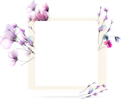10 Printable Image on a Transparent Background Watercolor Flowers for ...