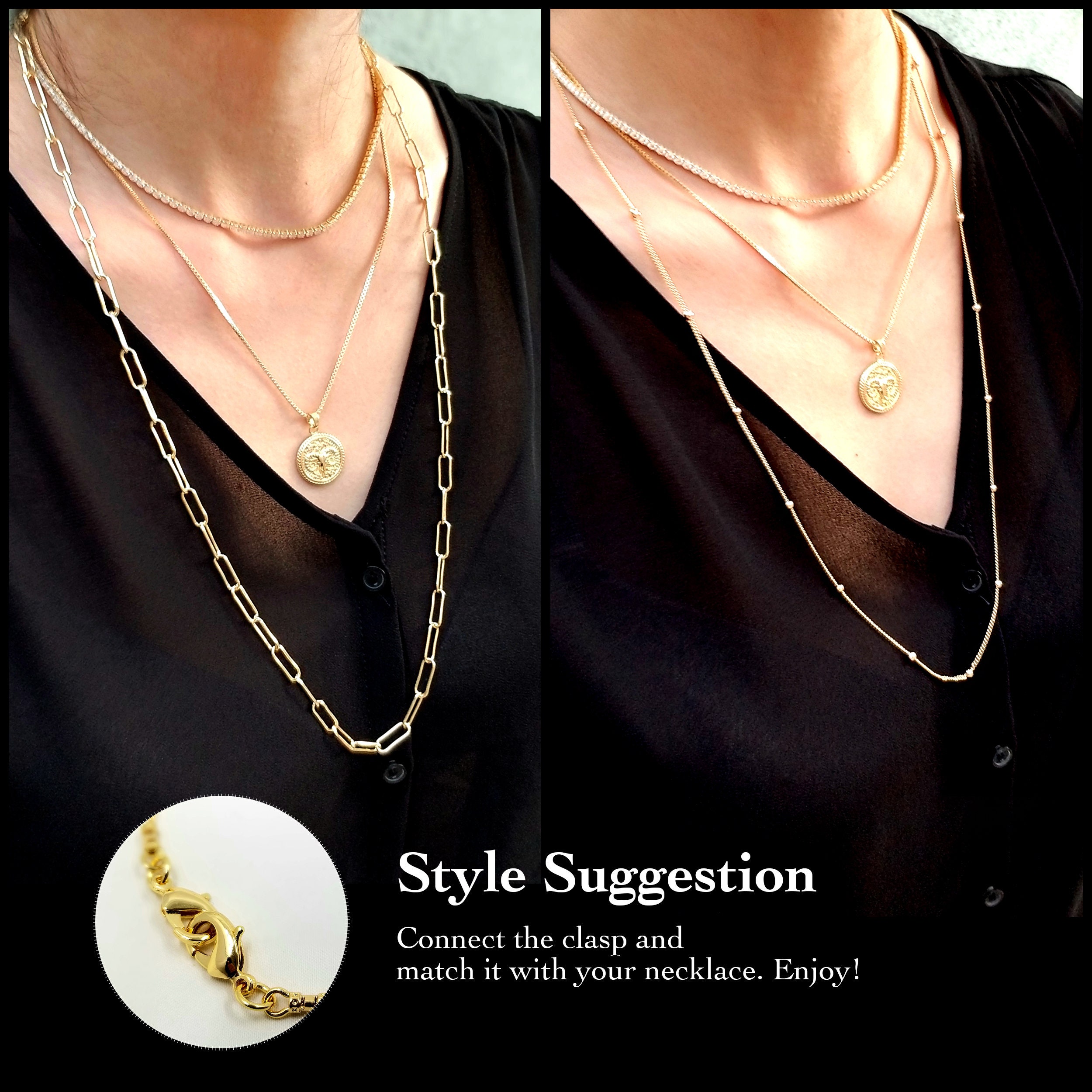 Mask Chain, 18K High Quality Chain, Face Mask Strap, Face Mask Chain ...