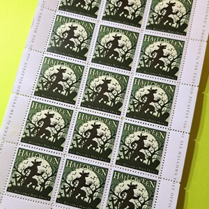 New for 2024 'WEREWOLF' Green all Hallows Post Office Halloween Stamps ...