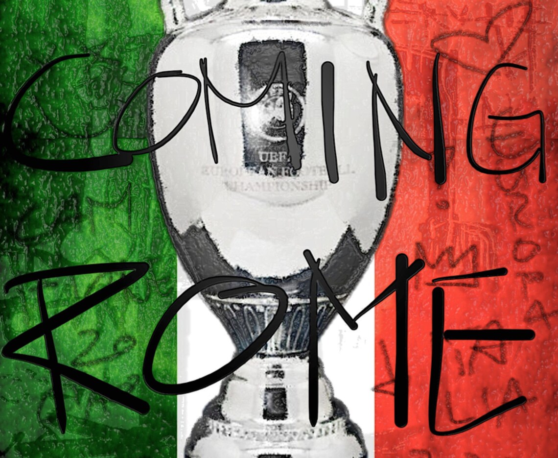 Italia Pop Art It's Coming Rome Squadra Azzurra | Etsy