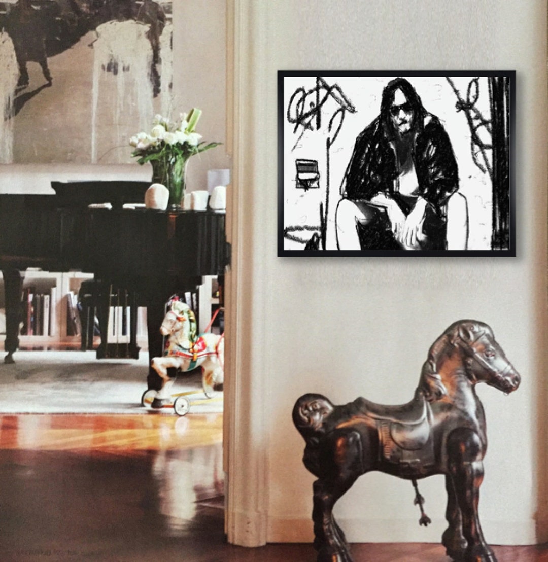 The Big Lebowski, Scribble, Urban Pop Art, Toilet, Dude, Grunge Shabby ...