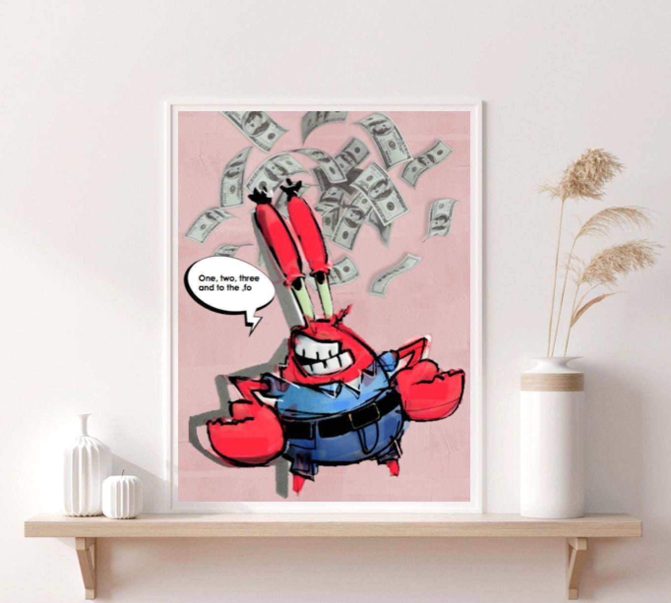 Mr Krabs Spongebob, Urban Pop Art, Hip Hop Lyrics, Rap, Money, Dollars ...