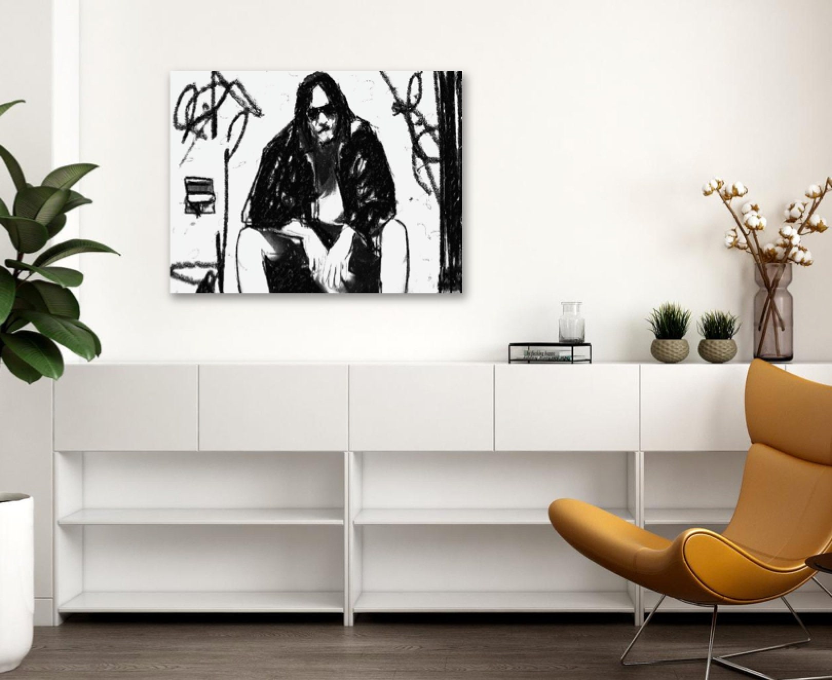 The Big Lebowski Scribble Urban Pop Art Toilet Dude | Etsy