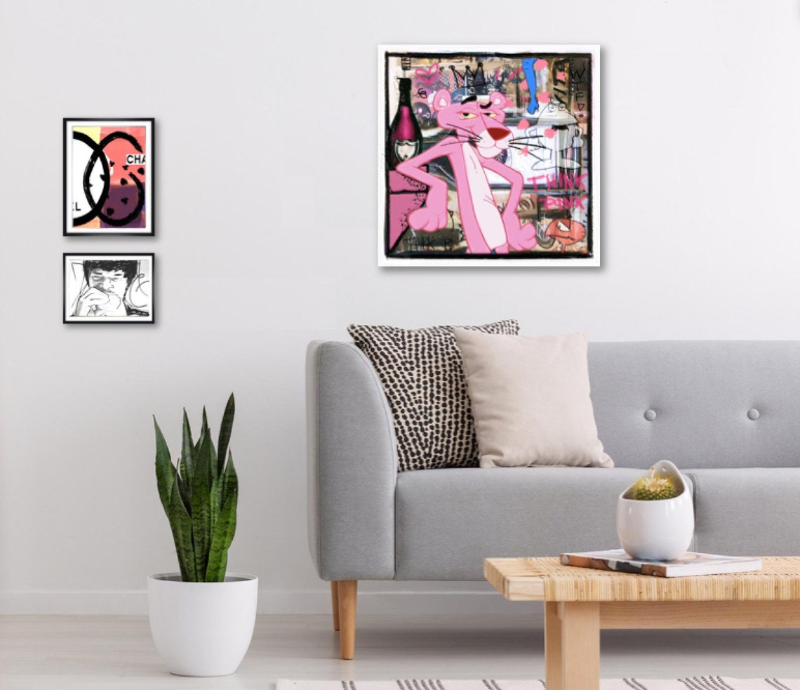 Pink Panther, Urban Pop Art Champagne, Ant Little Man, Think Pink ...