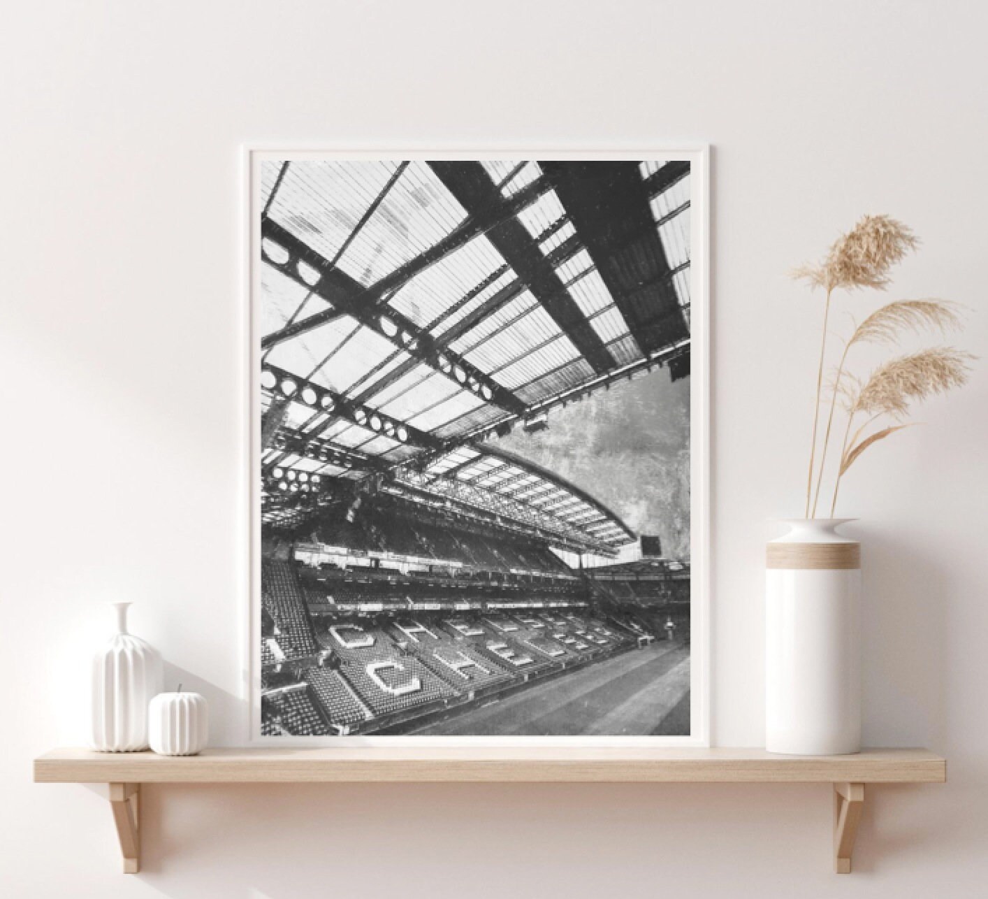 Chelsea FC Stamford Bridge Stadium Sketch Design Fútbol | Etsy