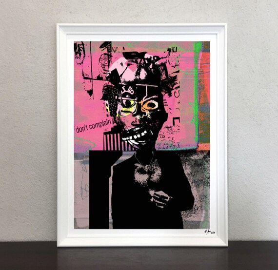 Neo Expressionism Pop Art Modern Art Don't Complain - Etsy
