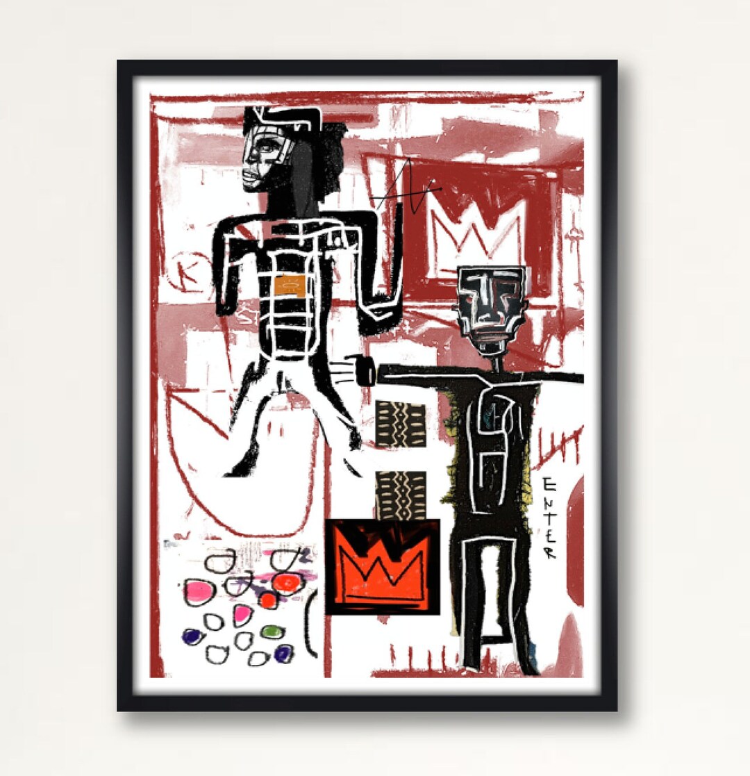 Neo Expressionism, Pop Art, Akwaaba Africa Crown, Urban Shabby, Art ...
