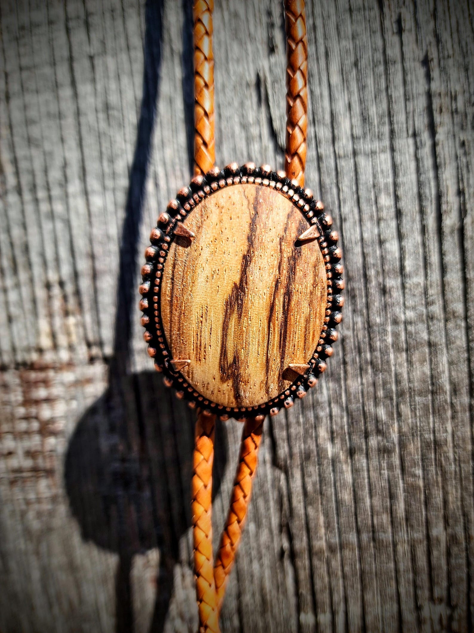 Handmade Zebrawood Bolo Tie – Rustic, Western, & Boho Style | Usa-made ...