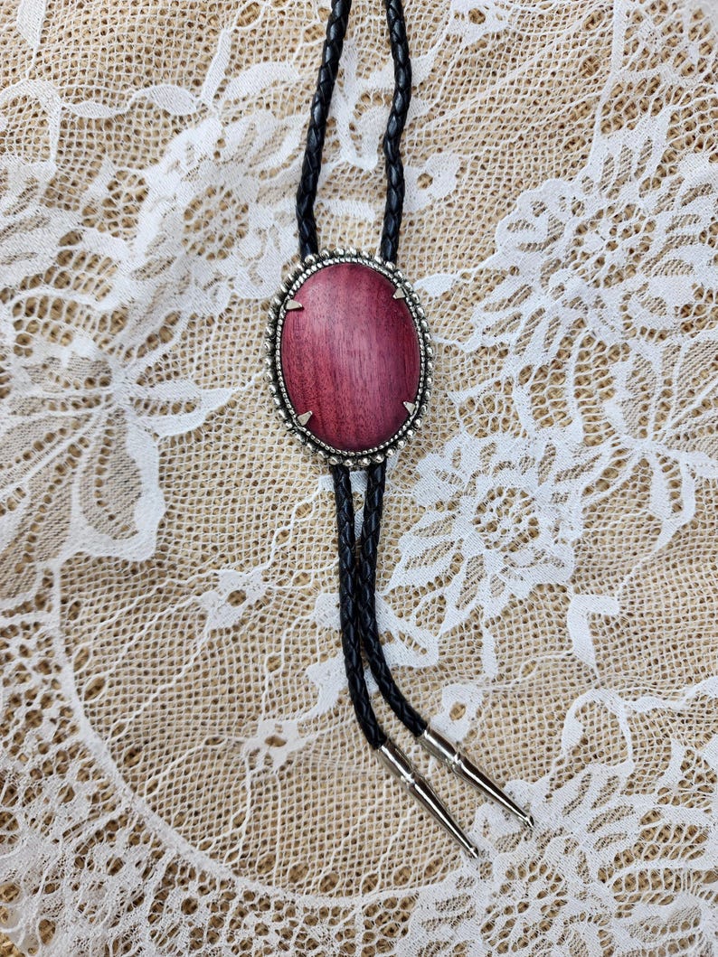 Rustic Handcrafted Wooden Bolo Ties Ready to Ship Country Western Style ...