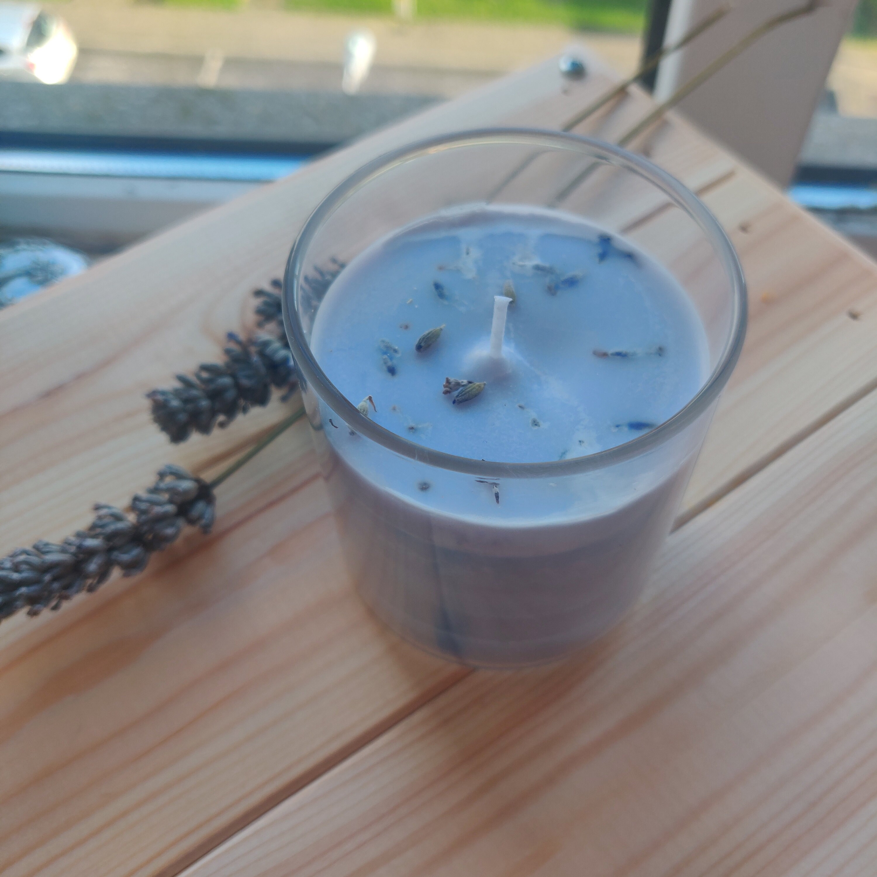 Calming Lavender Candle - Etsy