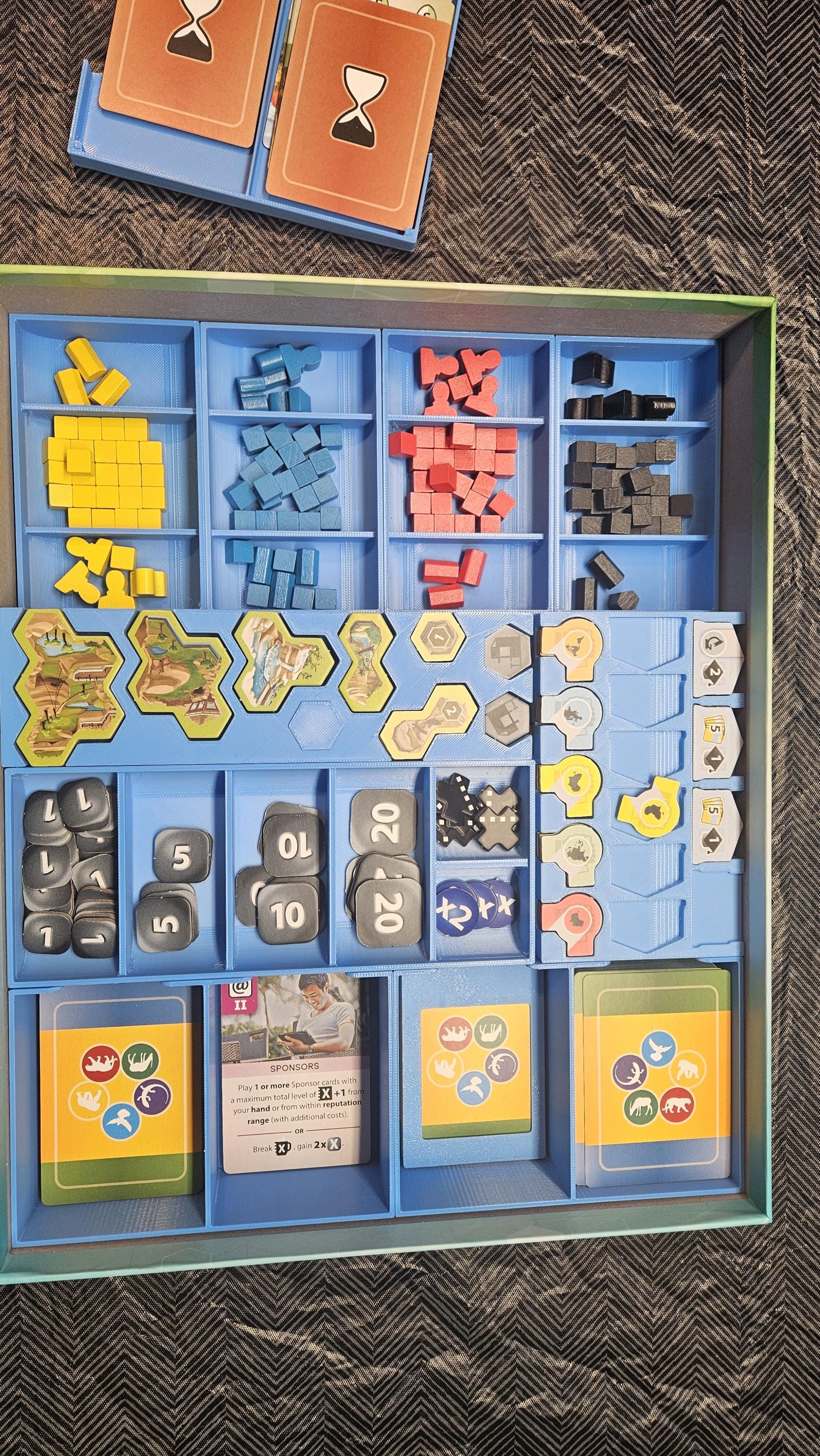 Ark Nova & Marine Worlds Expansion Insert/organizer - Includes Player ...