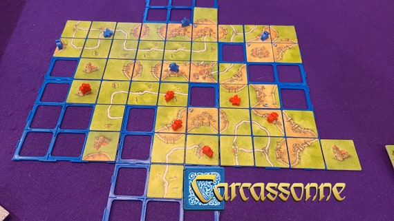Carcassonne Tile Holder 9 Tile Grid - Etsy