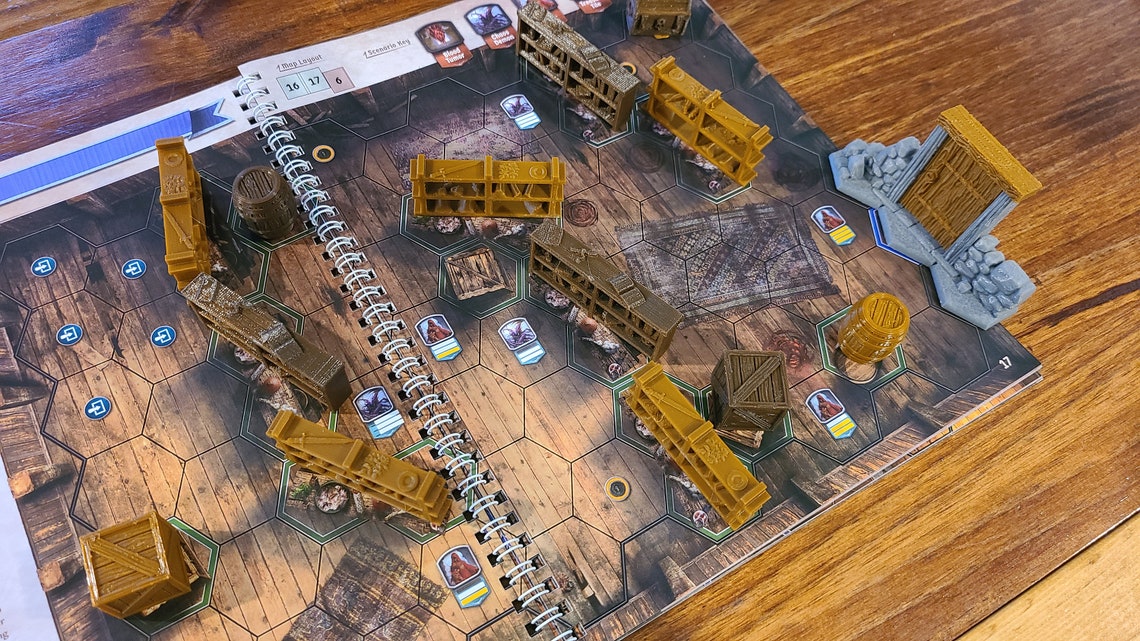 Gloomhaven Jaws of the Lion 3D Game Pieces | Etsy