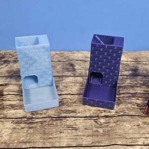 3D Printed Dice Towers - Etsy