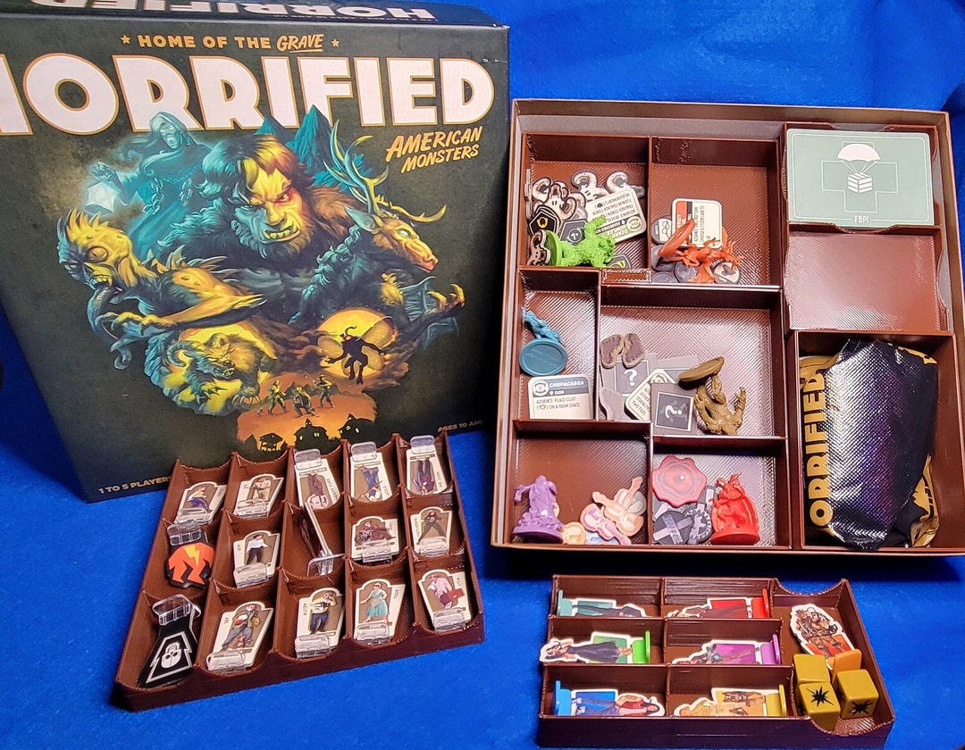 Horrified American Monsters Organizer Inserts - Etsy