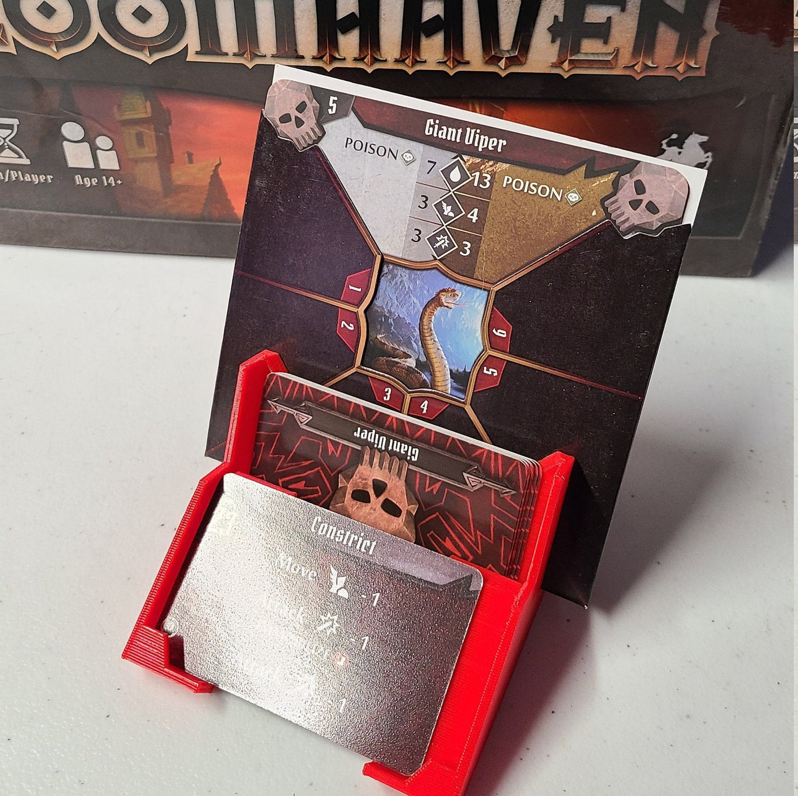 Gloomhaven Monster Stat Card Holder - Etsy