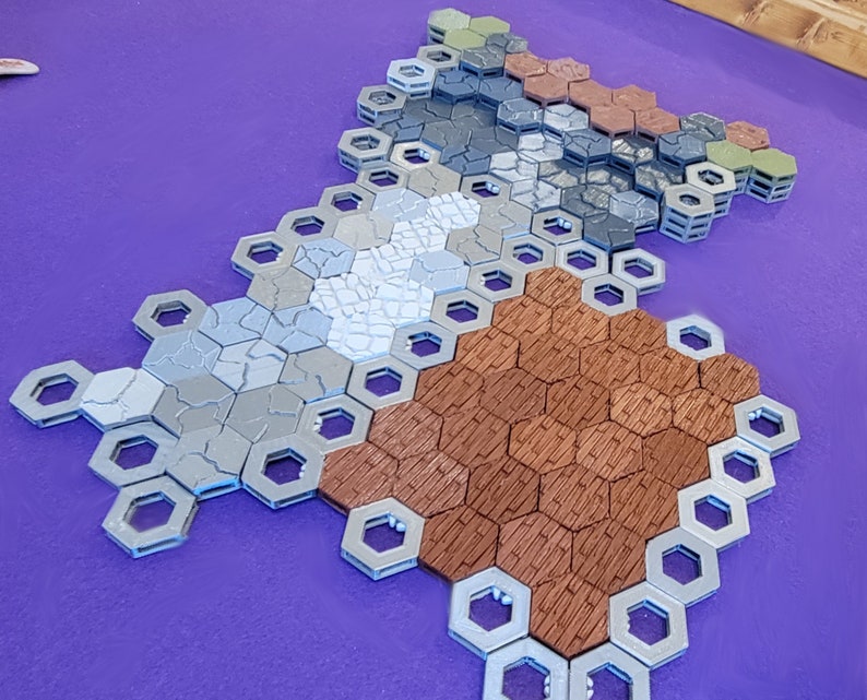 Gloomhaven Hex Terrain Tiles Openlock Table Top Gaming - Etsy