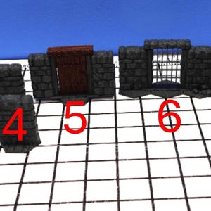Dungeon Walls - TTRPG, DND, Gloomhaven, Pathfinder and More! - Etsy