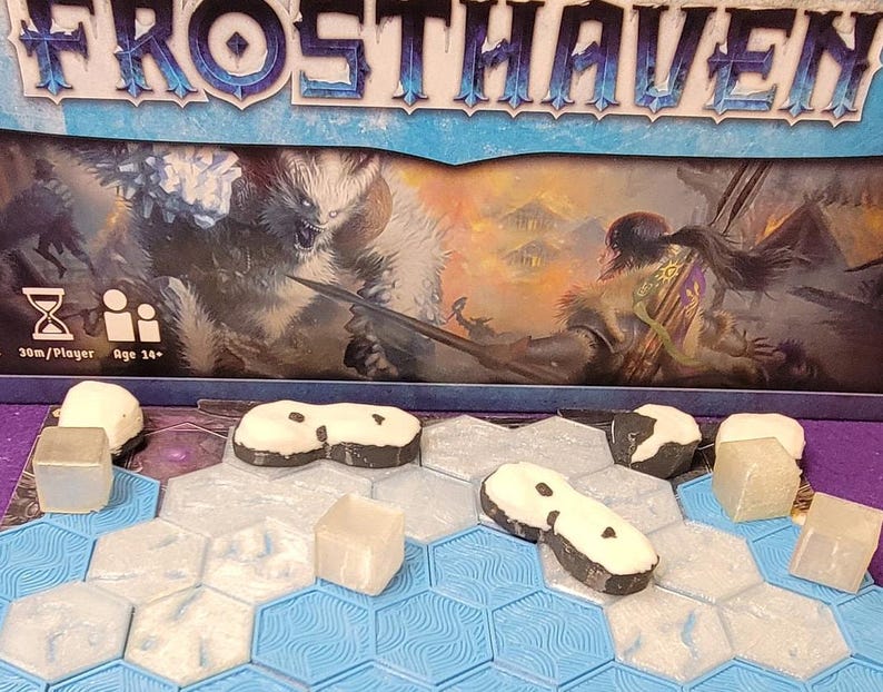 Frosthaven Ice Tiles - Etsy