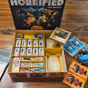 Horrified Greek Monsters Organizer Inserts - Etsy