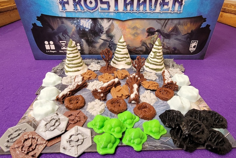 Frosthaven Complete 3D Terrain Set Over 250 Pieces - Etsy Canada
