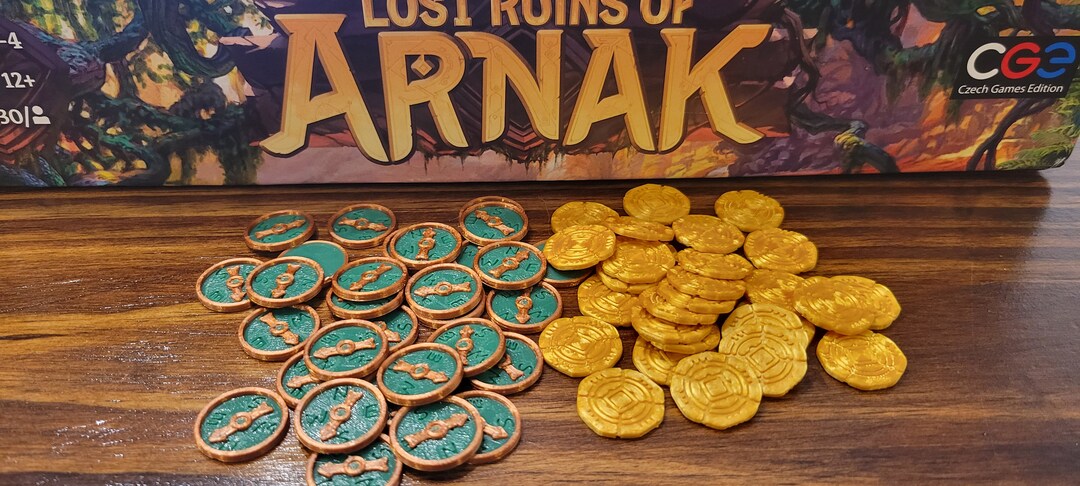Lost Ruins of Arnak Coins and Compasses - Etsy
