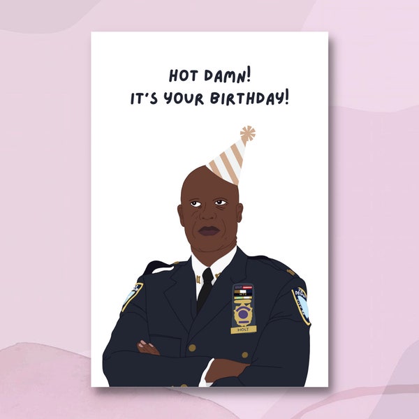 Brooklyn 99 Birthday Card - Etsy