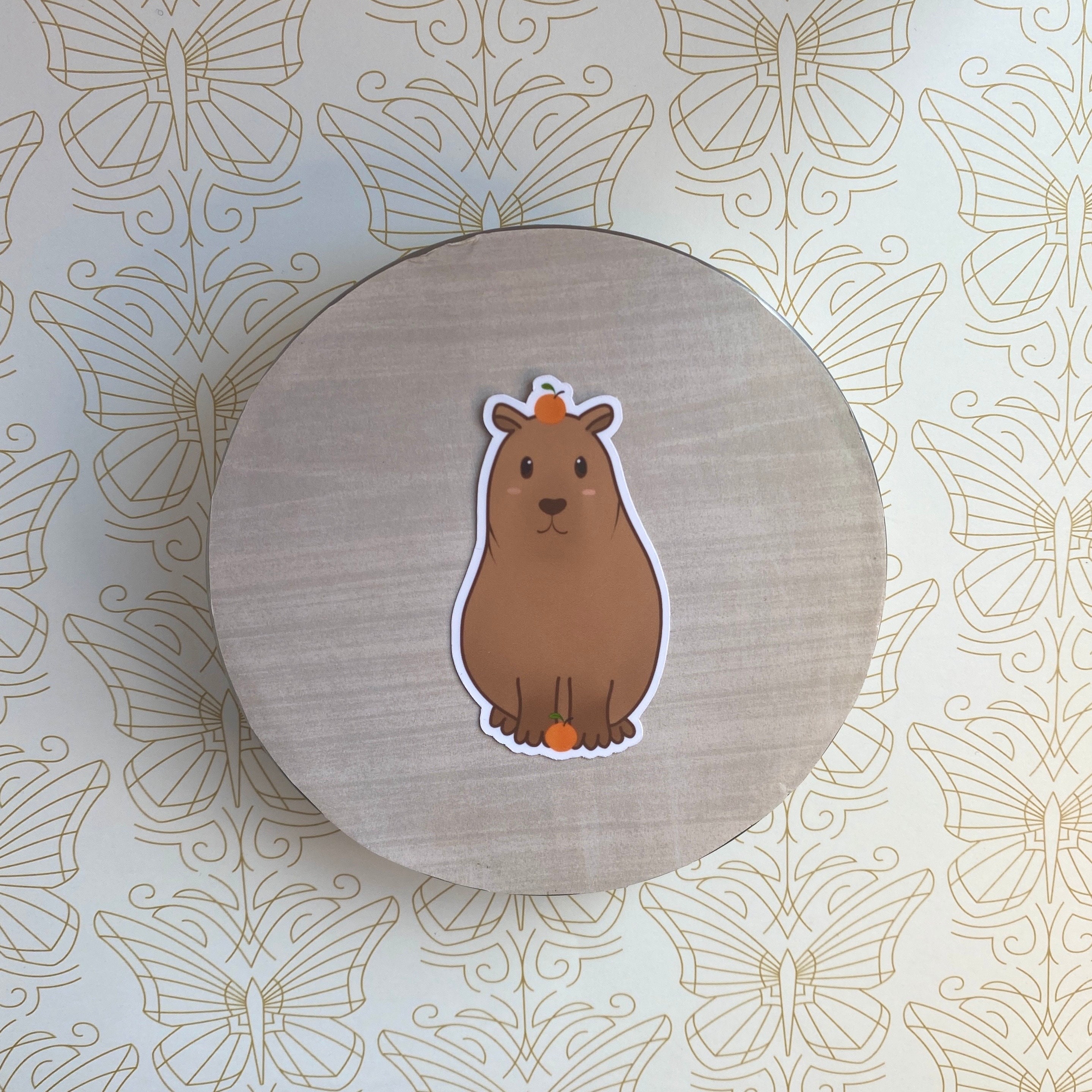 Capybara Sticker Set Cute Trendy Sticker, Animal Sticker, Capybara ...