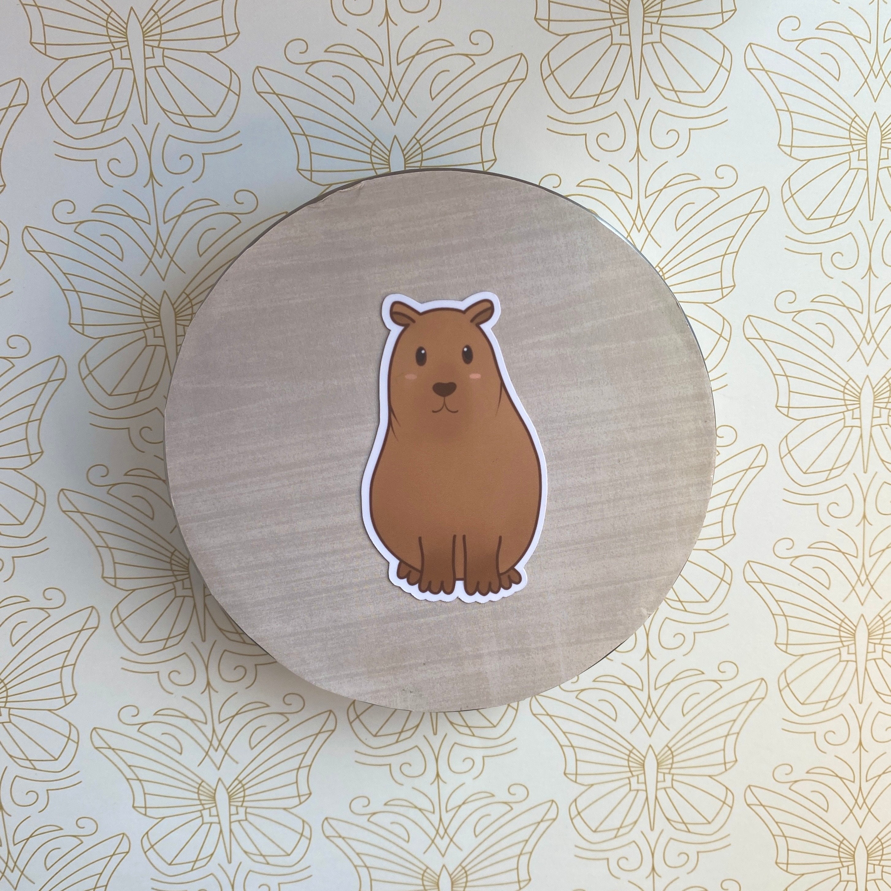 Capybara Sticker Set Cute Trendy Sticker, Animal Sticker, Capybara ...