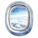 Airplane Window View, Printable Watercolor Clipart Bundle, 10 High ...
