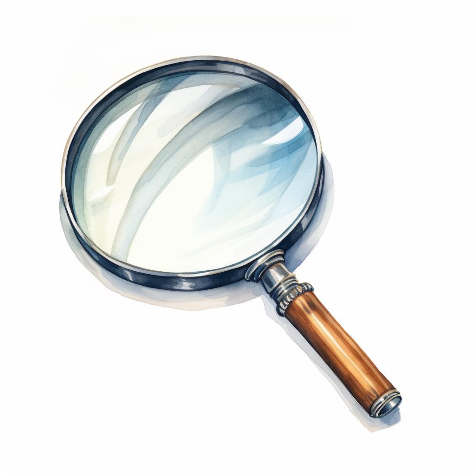 Watercolor Magnifying Glass Clipart Bundle (digital Download) - Etsy