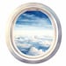Airplane Window View, Printable Watercolor Clipart Bundle, 10 High ...