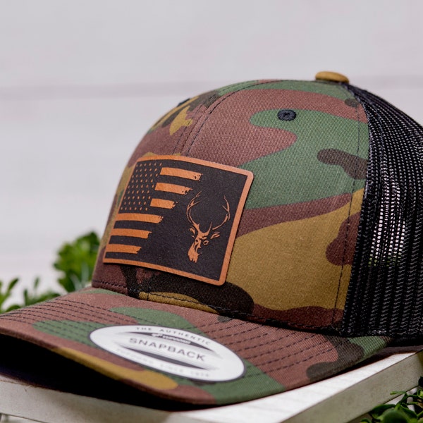 Deer Hunting Hat Patch - Etsy