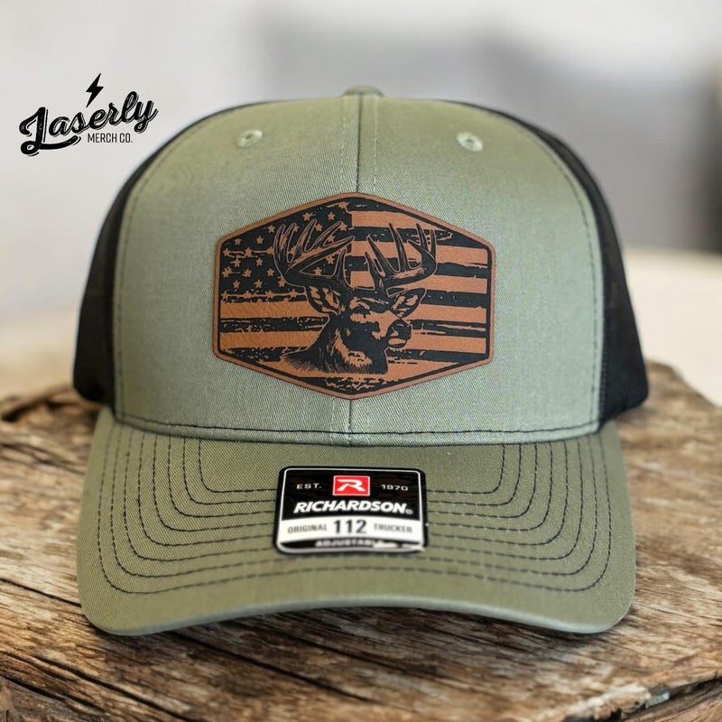 American Flag Buck Hat - Etsy