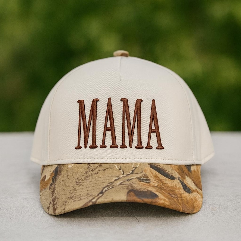 Mama Camo Baseball Hat - Etsy