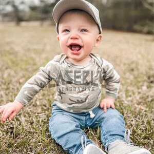 Custom Toddler Ball Cap Hat With Mesh Back, Infant Hat, Signature Hat ...