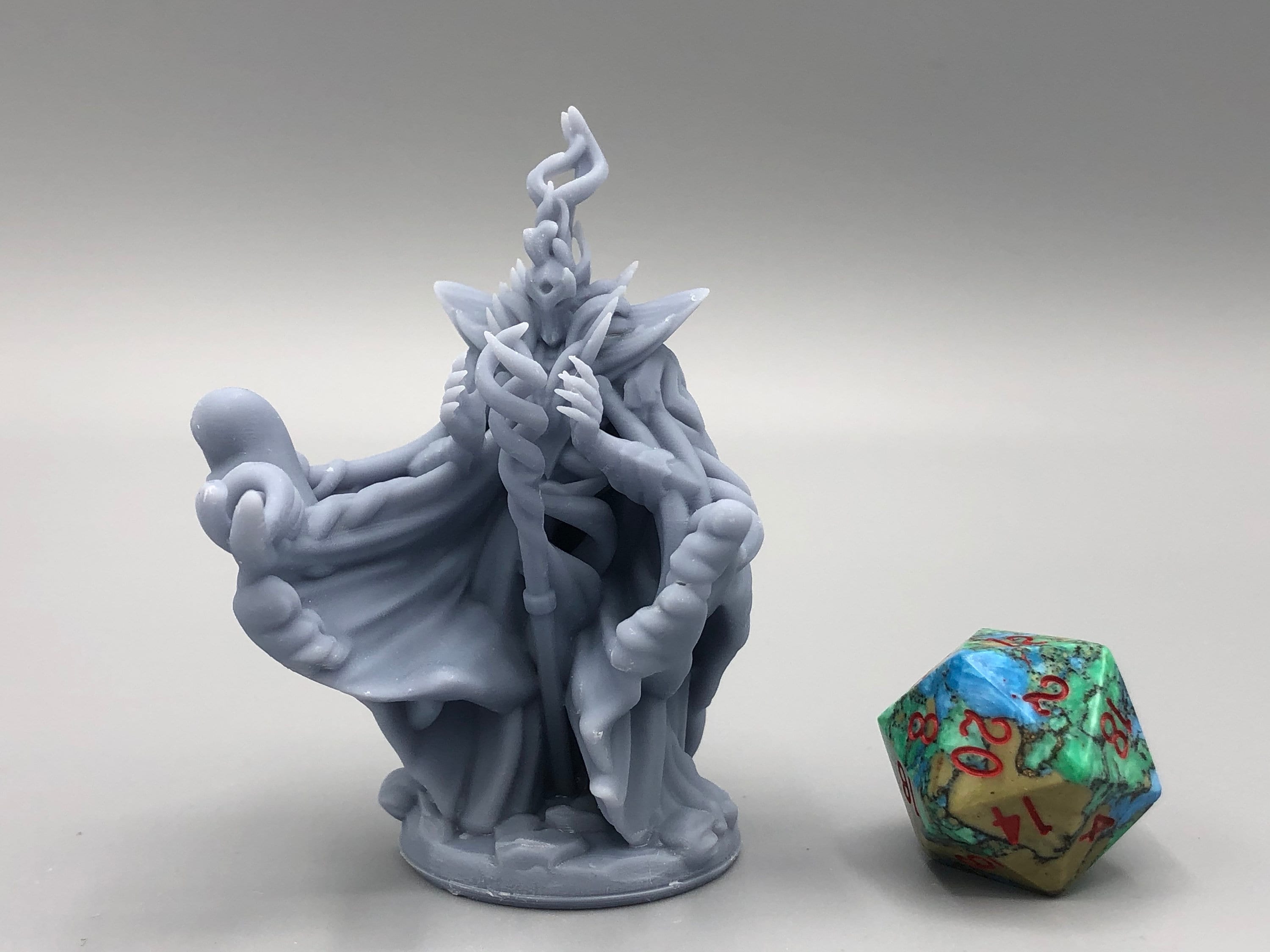 Role Playing Miniatures Ethereal Phantom primed 3D Printed Miniature ...