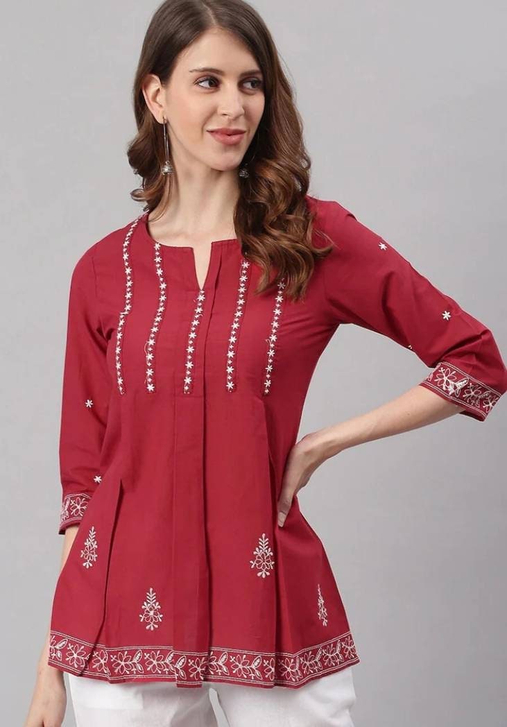 Readymade Summer Top Tunic Top for Women Indian Ethnic Kurti - Etsy