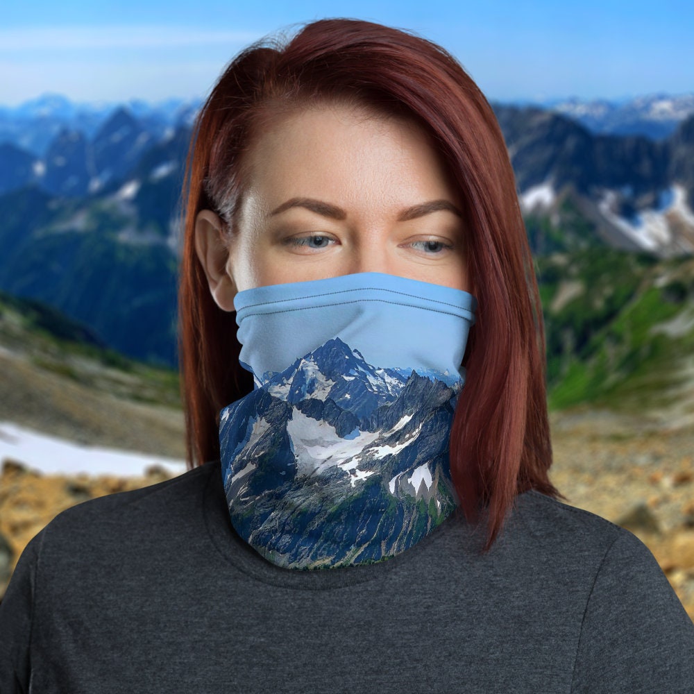 Mountain Hiking Adventure Full Face Mask Neck Gaiter Balaclava - Etsy