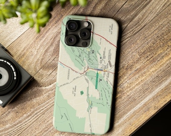 Topographic Trail Map Mountain Hiking Adventure Premium Tough Wireless ...