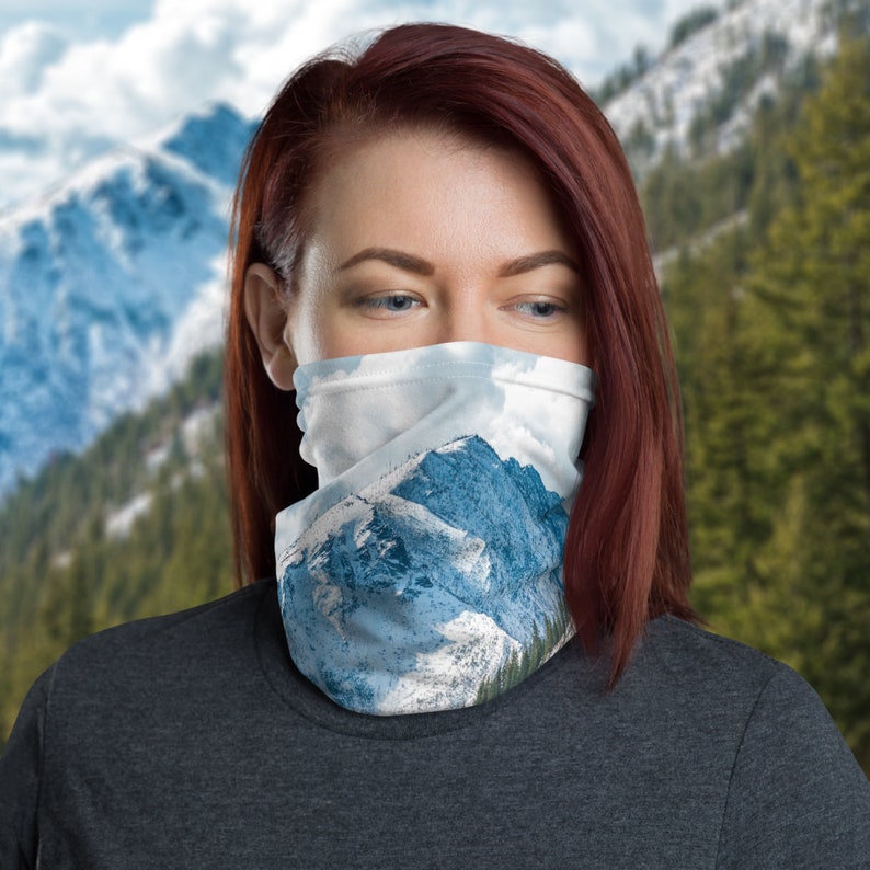 Mountain Hiking Adventure Full Face Mask Neck Gaiter Balaclava Bandana ...