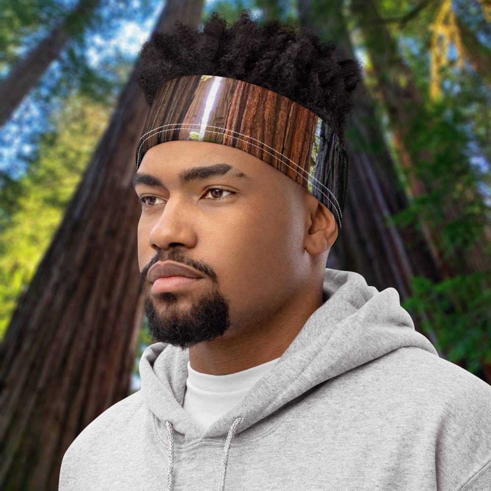 Redwood Trees Hiking Adventure Full Face Mask Neck Gaiter Balaclava ...