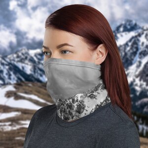 Olympic National Park Mountain Hiking Adventure Full Face Mask Neck ...