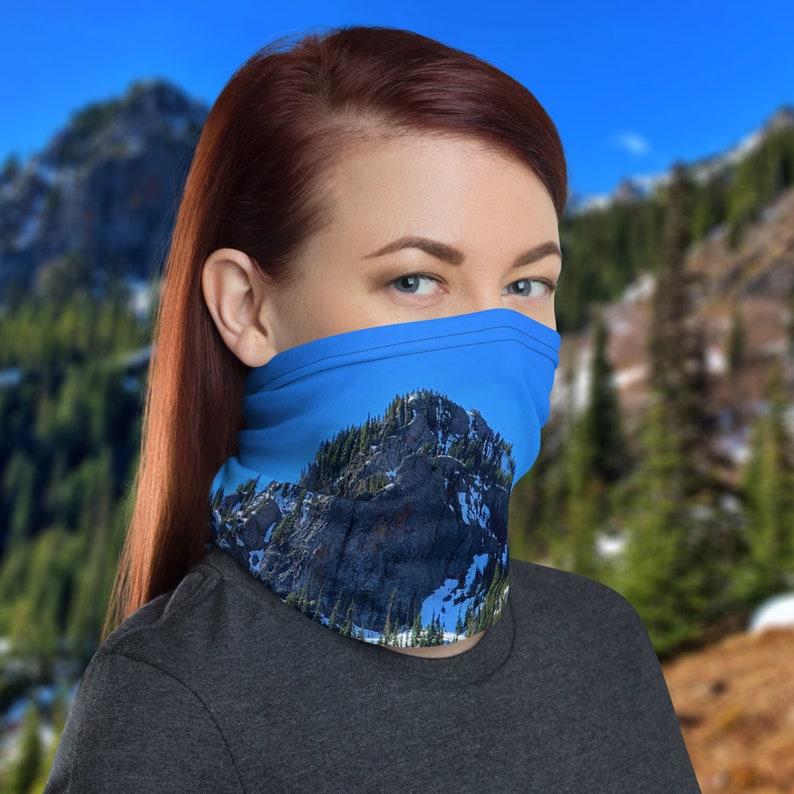 Mountain Hiking Adventure Full Face Mask Neck Gaiter Balaclava - Etsy