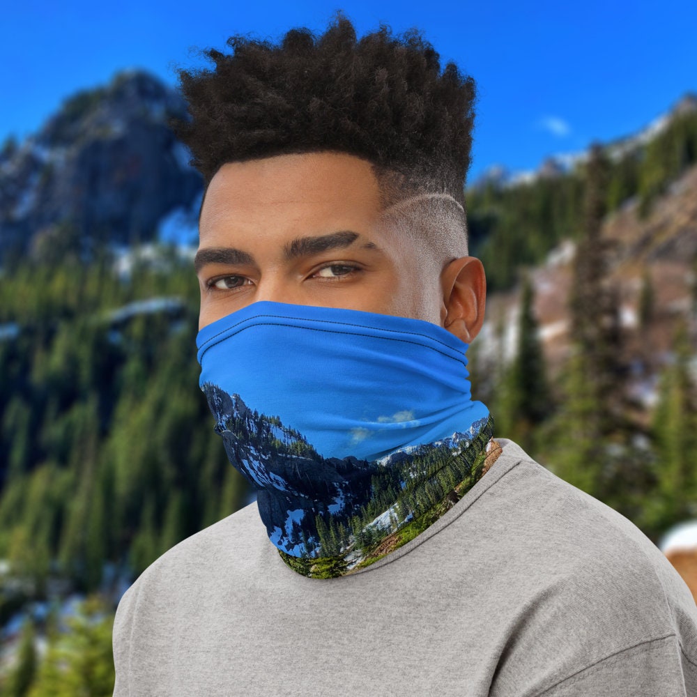 Mountain Hiking Adventure Full Face Mask Neck Gaiter Balaclava - Etsy