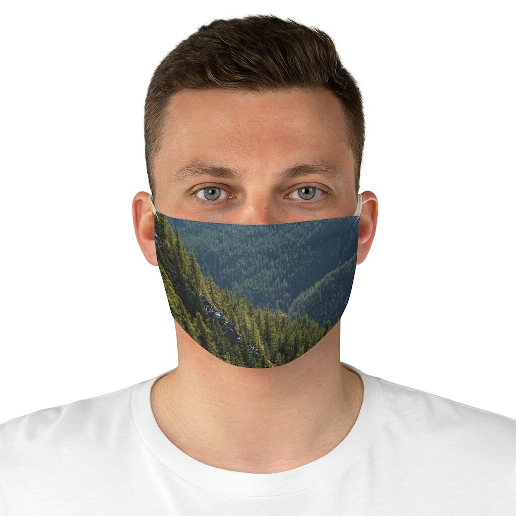 Mountain Trees Mountain Hiking Adventure Full Face Mask Face | Etsy