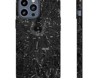 Topographic Map Case - Etsy