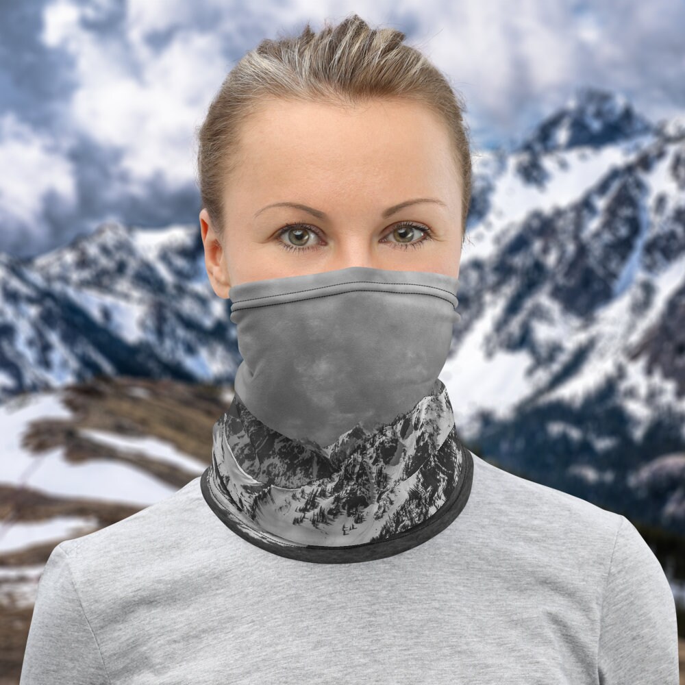 Olympic National Park Mountain Hiking Adventure Full Face Mask Neck ...